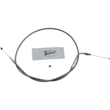 BRAIDED THROTTLE CABLE 8" OVER | CNC Cycle Works